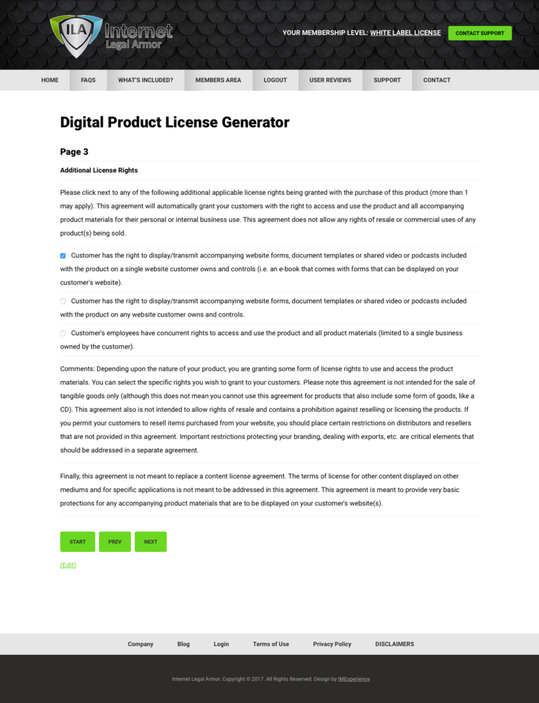Digital Product License Generator (Sale of E-Books/Digital Information ...
